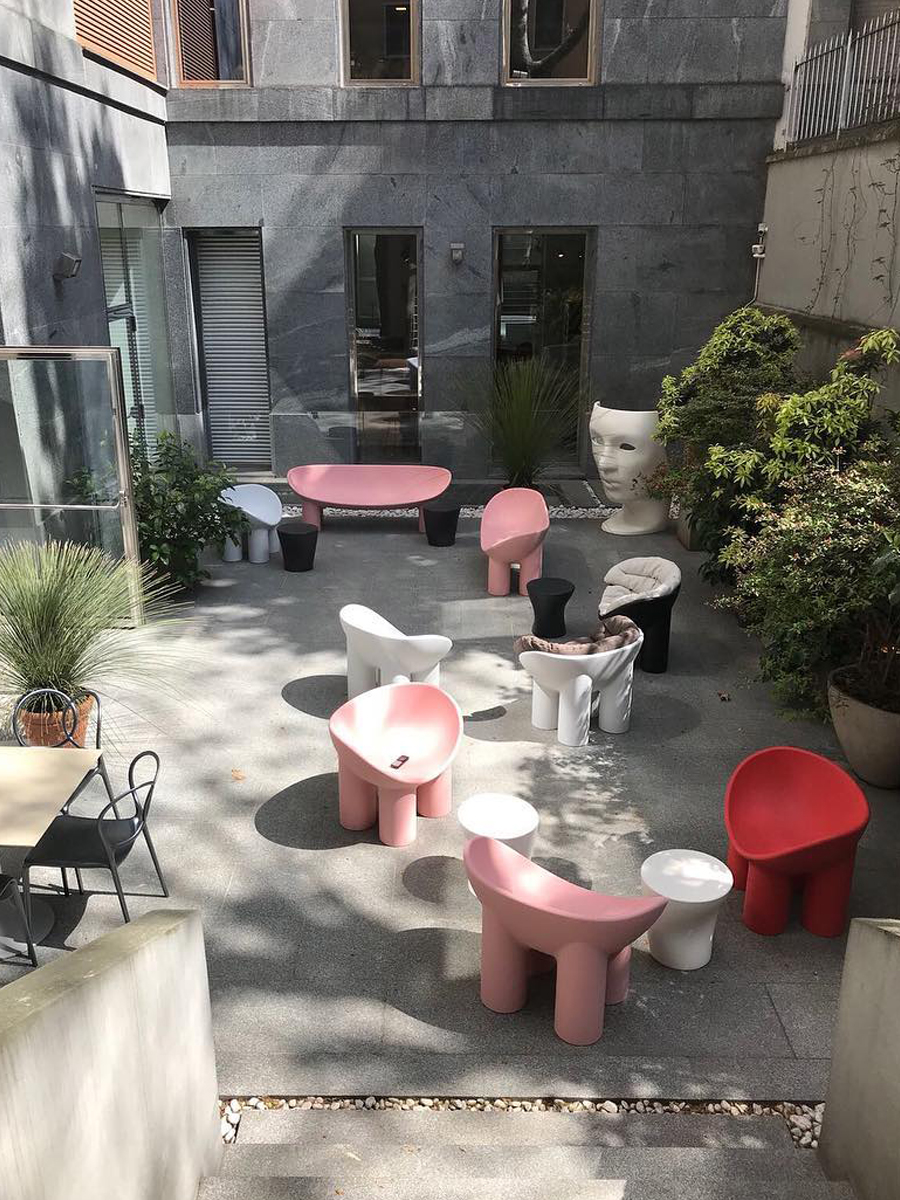 [재고보유] ROLY POLY Chair (Yellow) - 스페이스로직