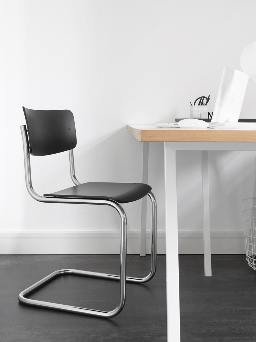 [재고보유] S43 Chair (Walnut) - 스페이스로직