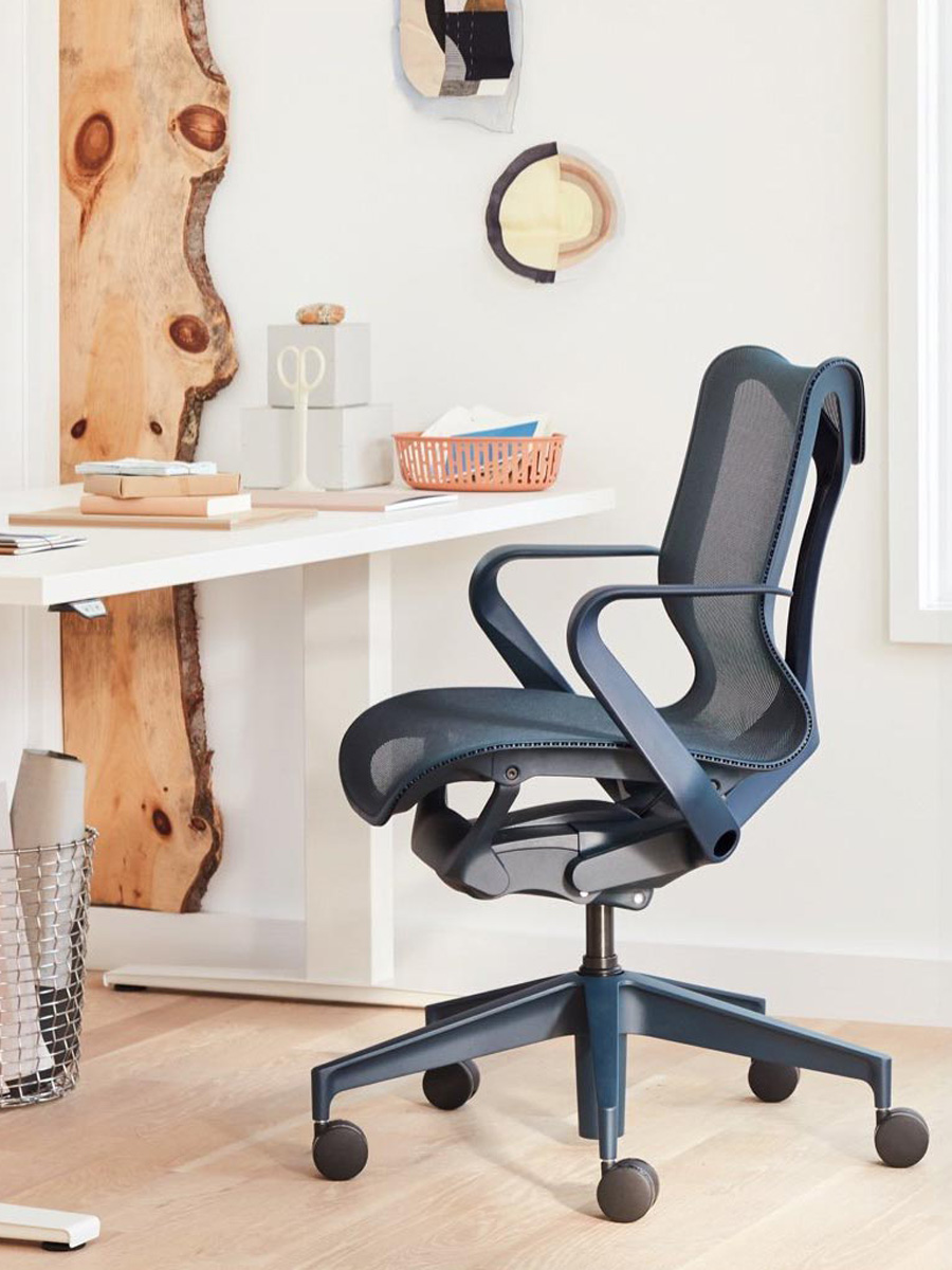 [빠른배송] Cosm Chair, High Back (Studio white) – Spacelogic CAFE24 Admin