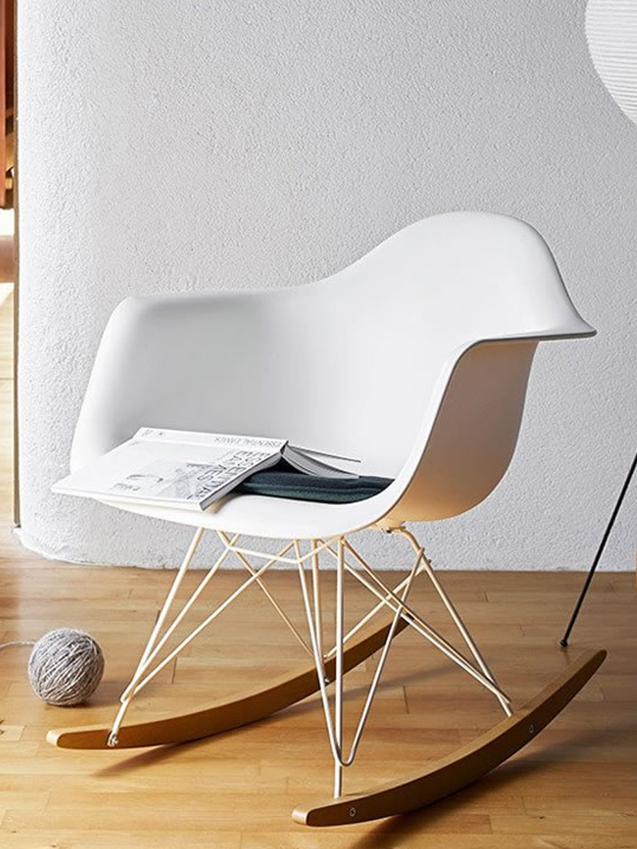 Eames Molded Plastic Armchair Rocker Base (Checker) – Spacelogic CAFE24 ...