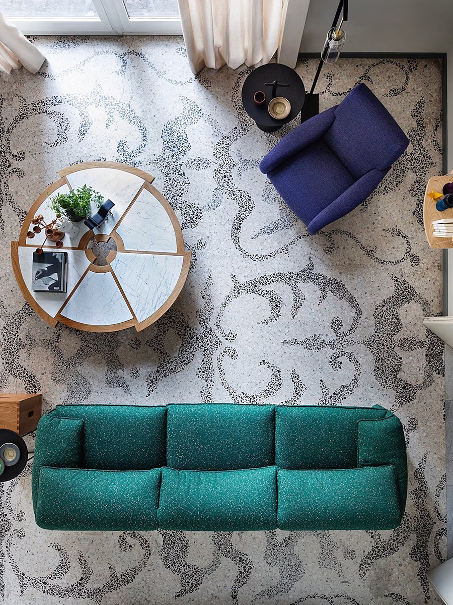 Maralunga 40 Sofa (3 Seater, Noce) - 스페이스로직