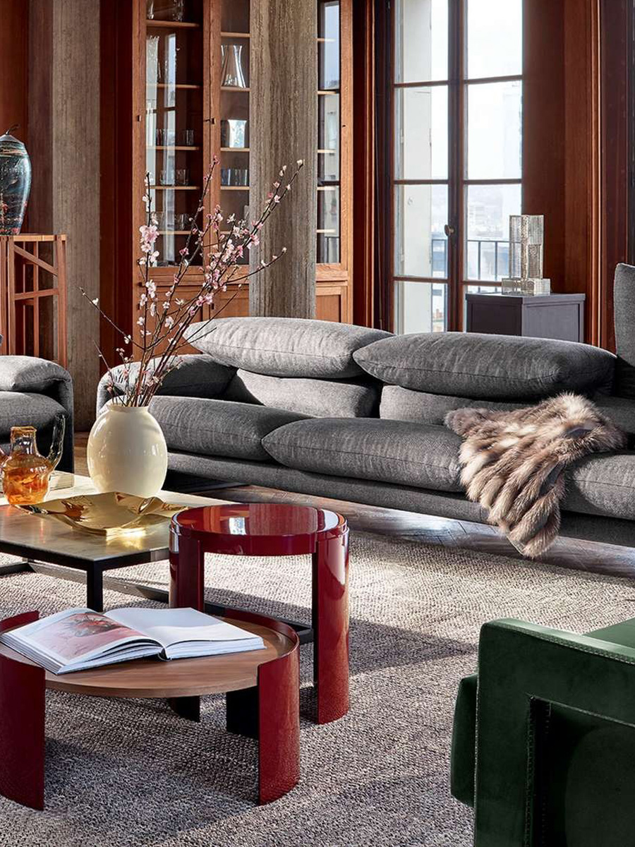 Maralunga 40 Sofa (3 Seater, Latte) - 스페이스로직